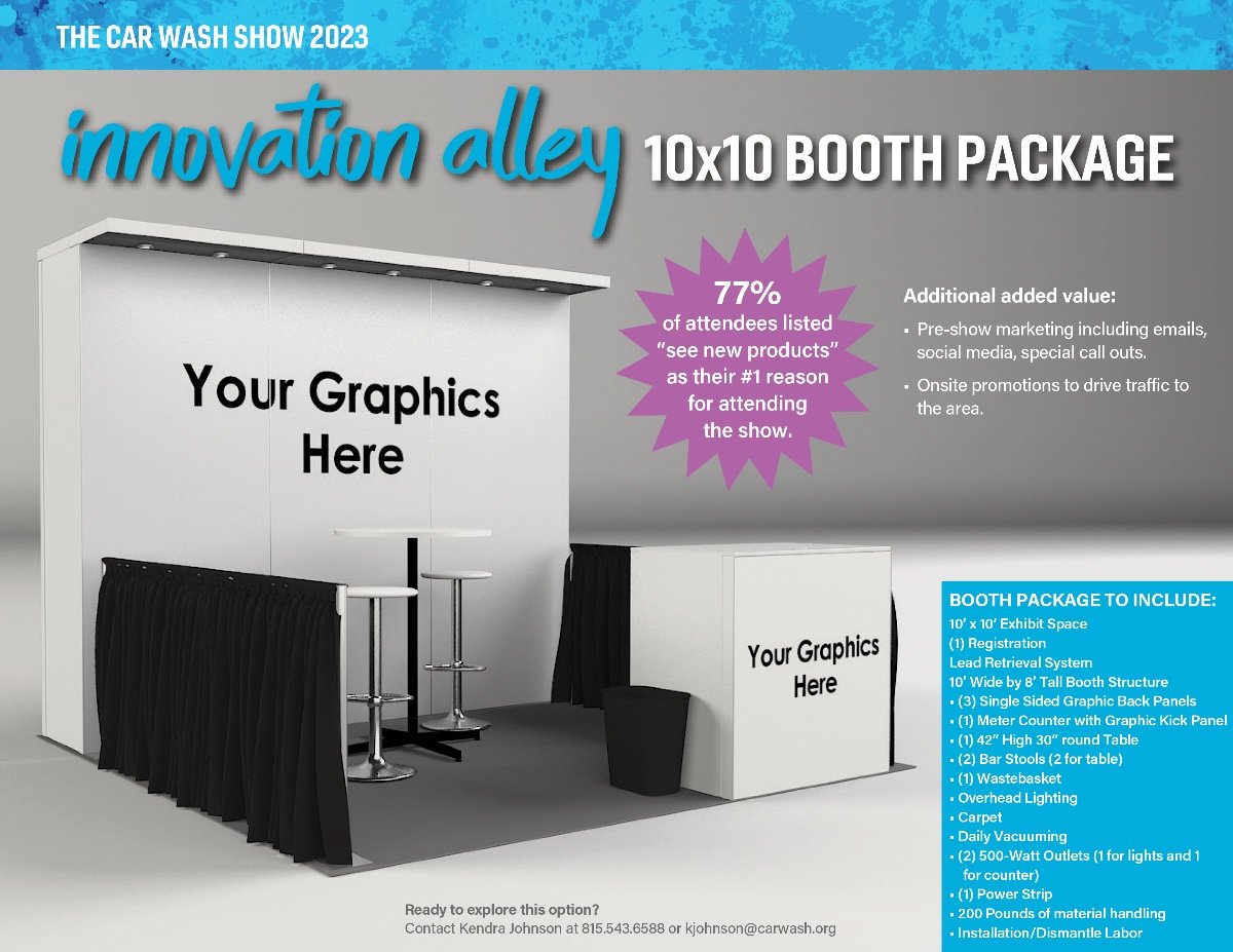 Innovation Alley at The Car Wash Show